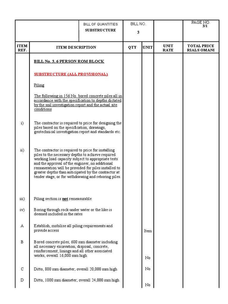 Sample Construction Schedule | PDF | Deep Foundation | Asphalt