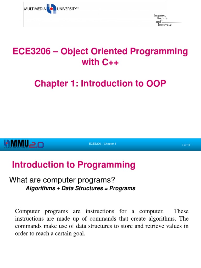 OOP Basics for ECE Students | PDF | Inheritance (Object Oriented ...