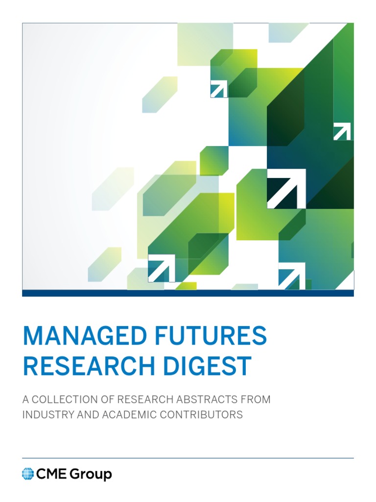 CME Research Digest | PDF | Diversification (Finance) | Hedge Fund
