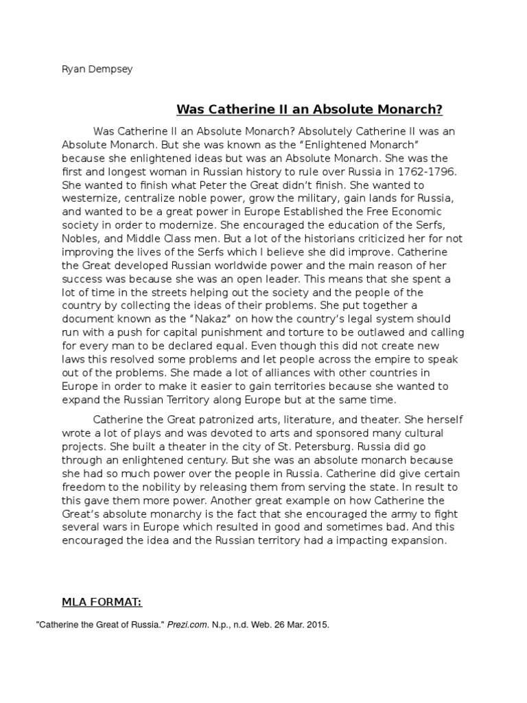 Catherine The Great | PDF