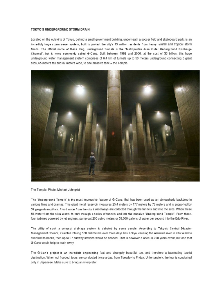 Tokyo | PDF | Storm Drain | Tokyo