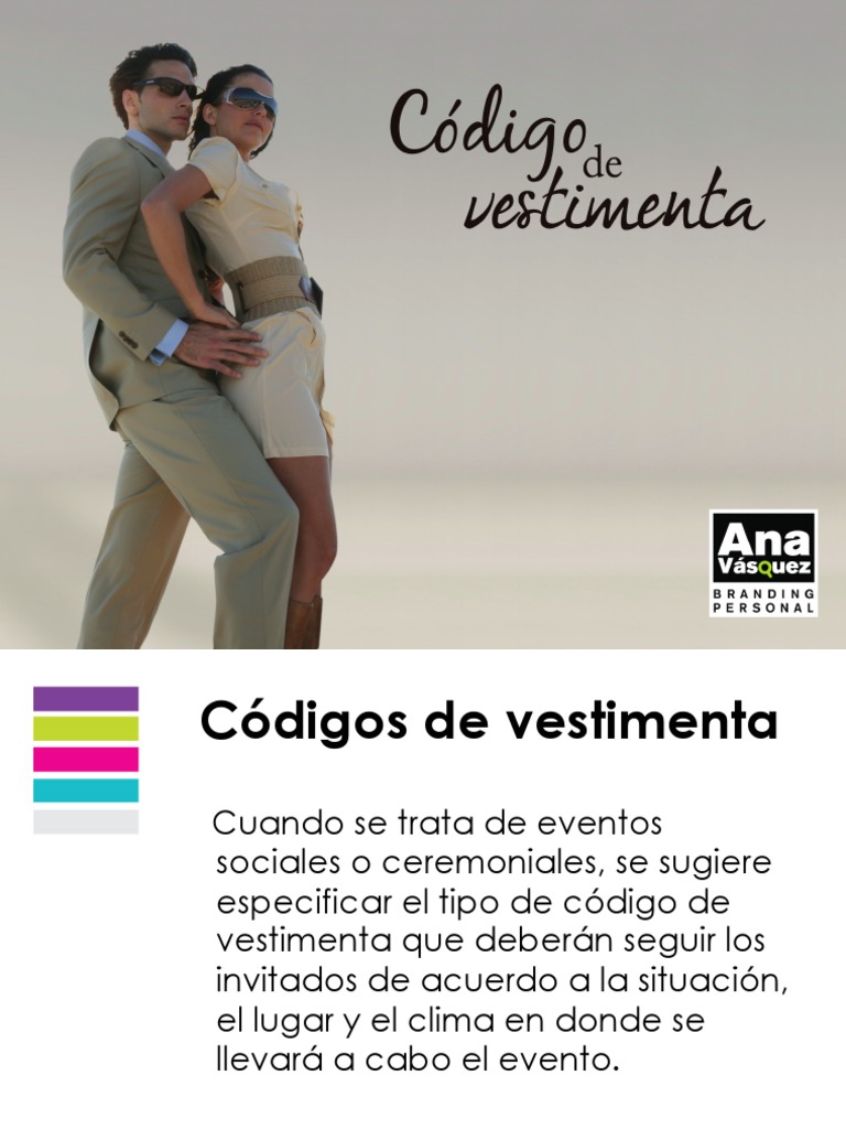 Codigos de Vestimenta | PDF | Traje (ropa) | Ropa