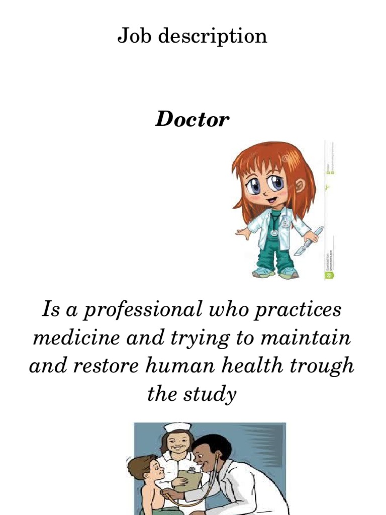 Job Description: Doctor | PDF