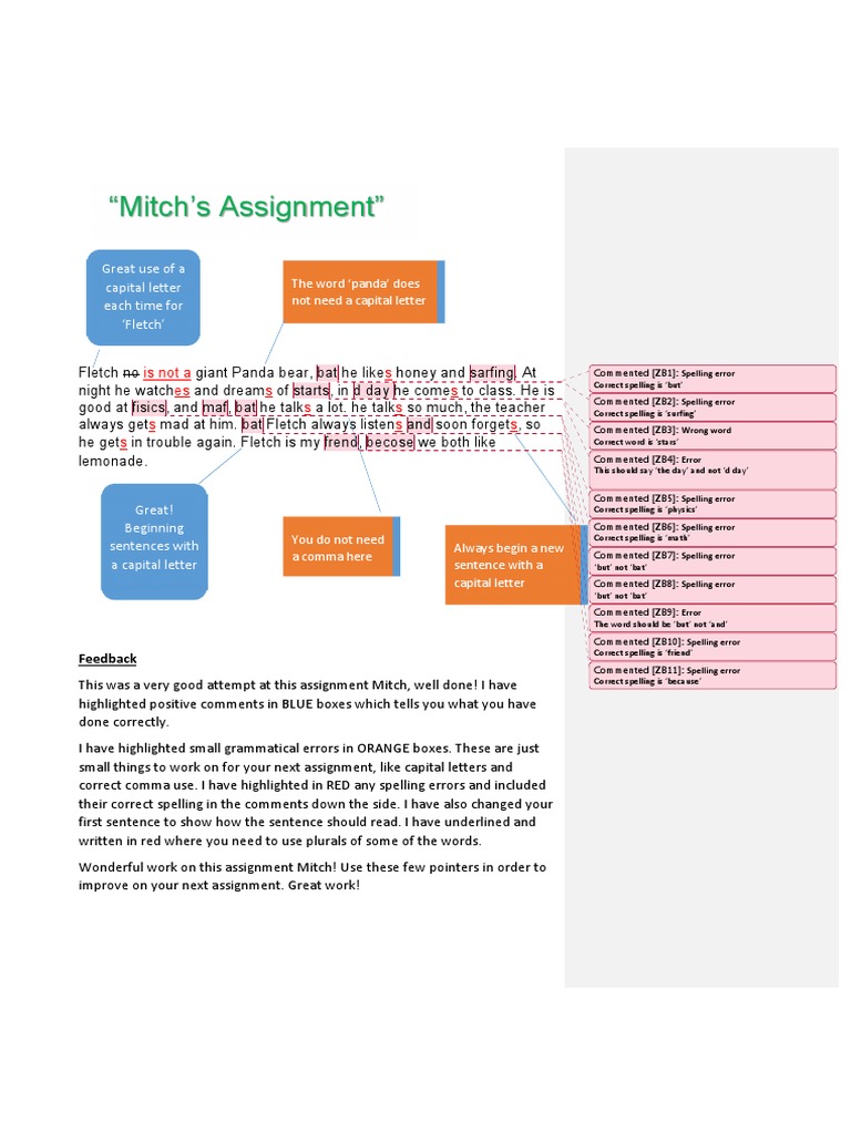 Assignment Marking | PDF