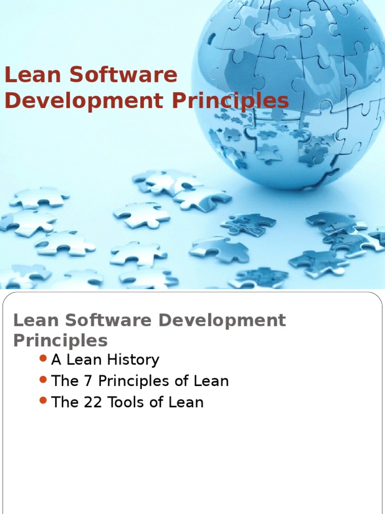 Lean Software Development | PDF | Lean Manufacturing | Software Development