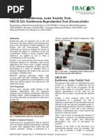Earthworm Acute Toxicity Testing Guide | PDF | Soil | Solvent
