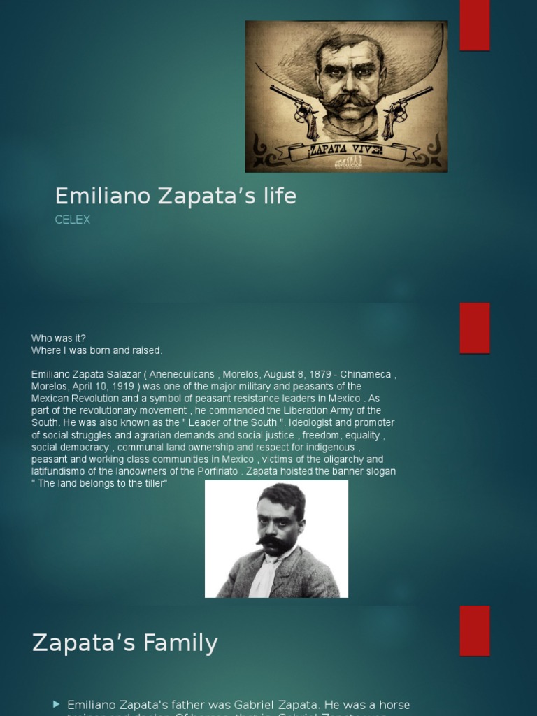 Who Was Emiliano Zapata? | PDF | Mexican Revolution | Politics Of Mexico