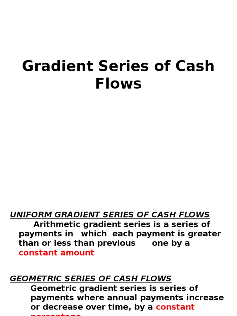 Arithmetic and Geometric Gradient | PDF | Money | Economies