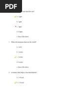 Plumbing Exam Questions and Answers | PDF | Plumbing | Water Heating
