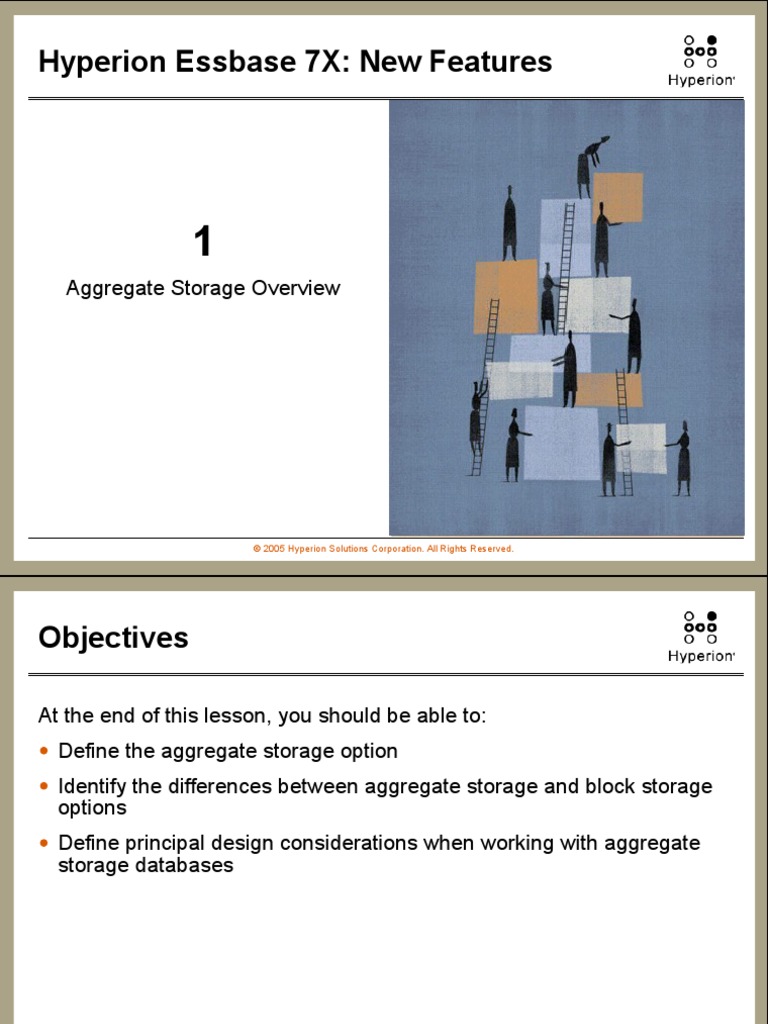Essbase11 - Aggregate Storage Overview | PDF | Computer Architecture ...