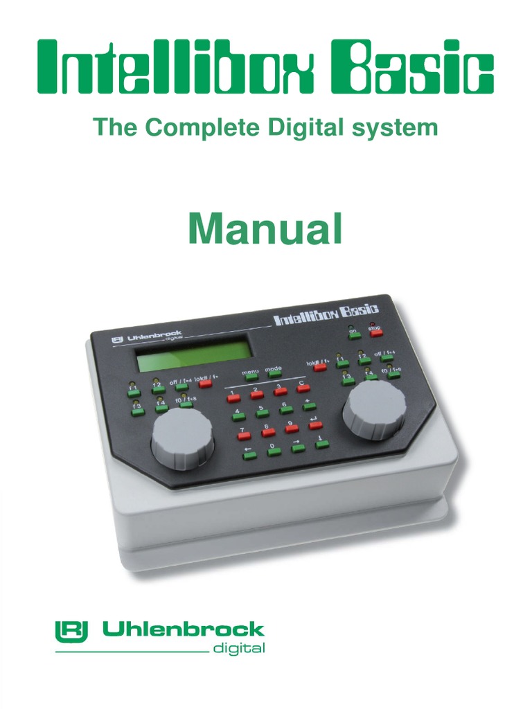 Intellibox Basic Manual65060-01e | PDF | Electrical Connector ...
