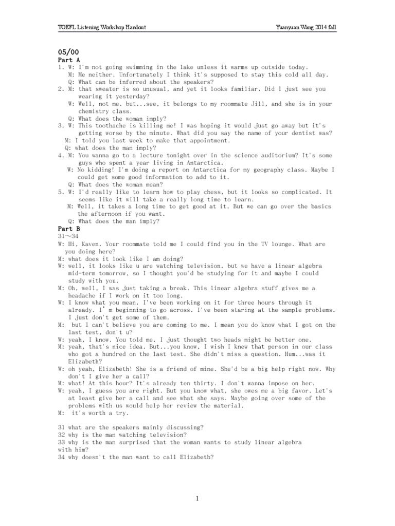 Handout | PDF | Poetry