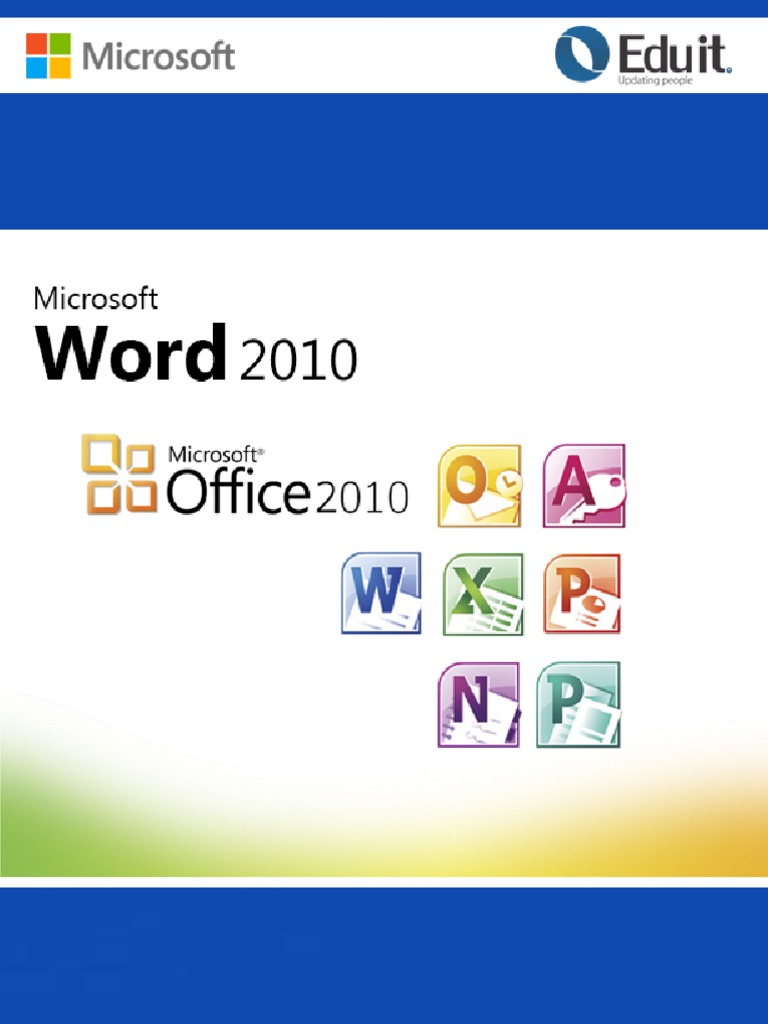 Guía Completa de Microsoft Word 2010 | PDF | Microsoft Office 2010 ...