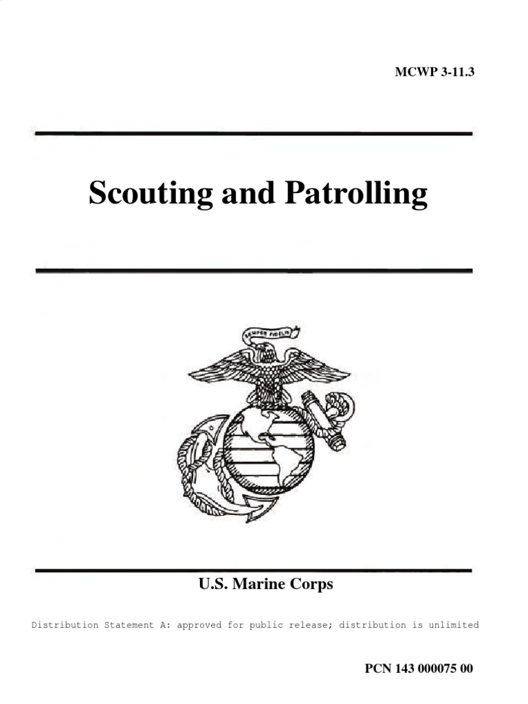 Usmc Scouting and Patrolling | PDF | Reconnaissance | Compass