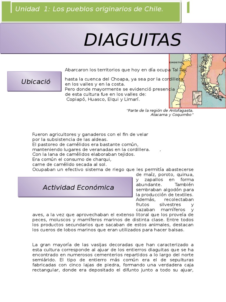 Cultura y vida de los diaguitas | PDF | Imperio Inca | Chile