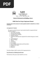 Format For Project Seminar Presentation | PDF | Abstract (Summary) | Literature Review