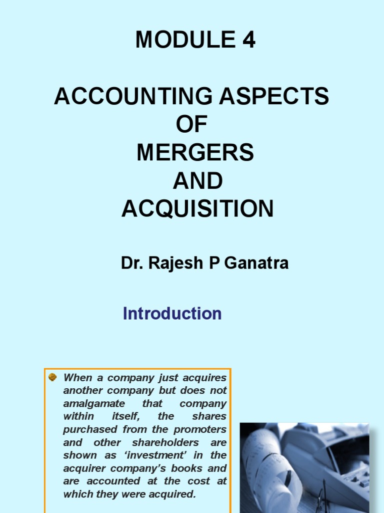 Accounting for Mergers and Acquisitions | PDF | Consolidation (Business ...