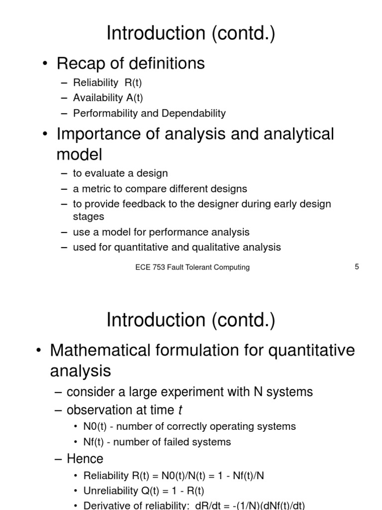 Reliability Modeling - 2 | PDF | Reliability Engineering | Exponential Function