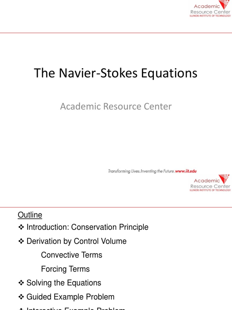 Navier Stokes | PDF | Navier–Stokes Equations | Fluid Dynamics