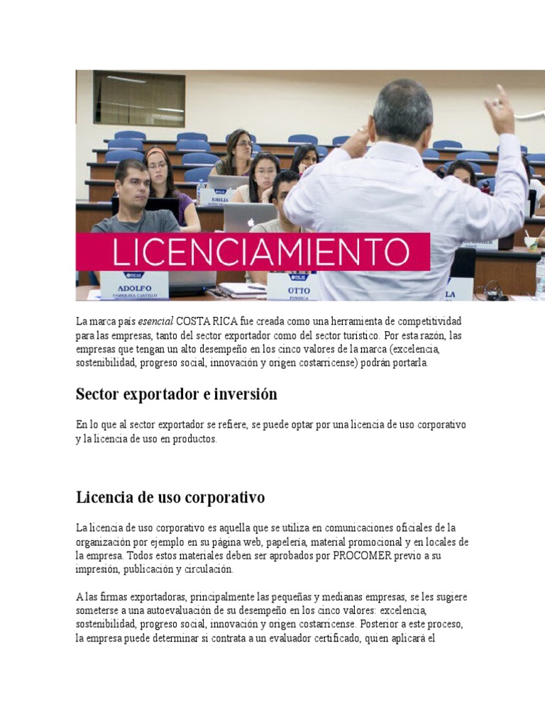 La Marca País Esencial COSTA RICA Fue Creada Como Una Herramienta de ...