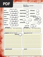 SW5E CharacterSheet (Fillable) | PDF | Role Playing Games