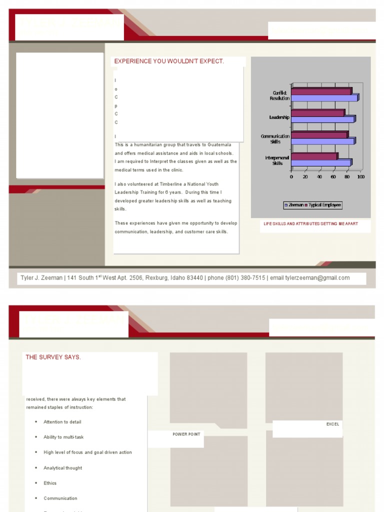 Tyler Zeeman's Resume | PDF