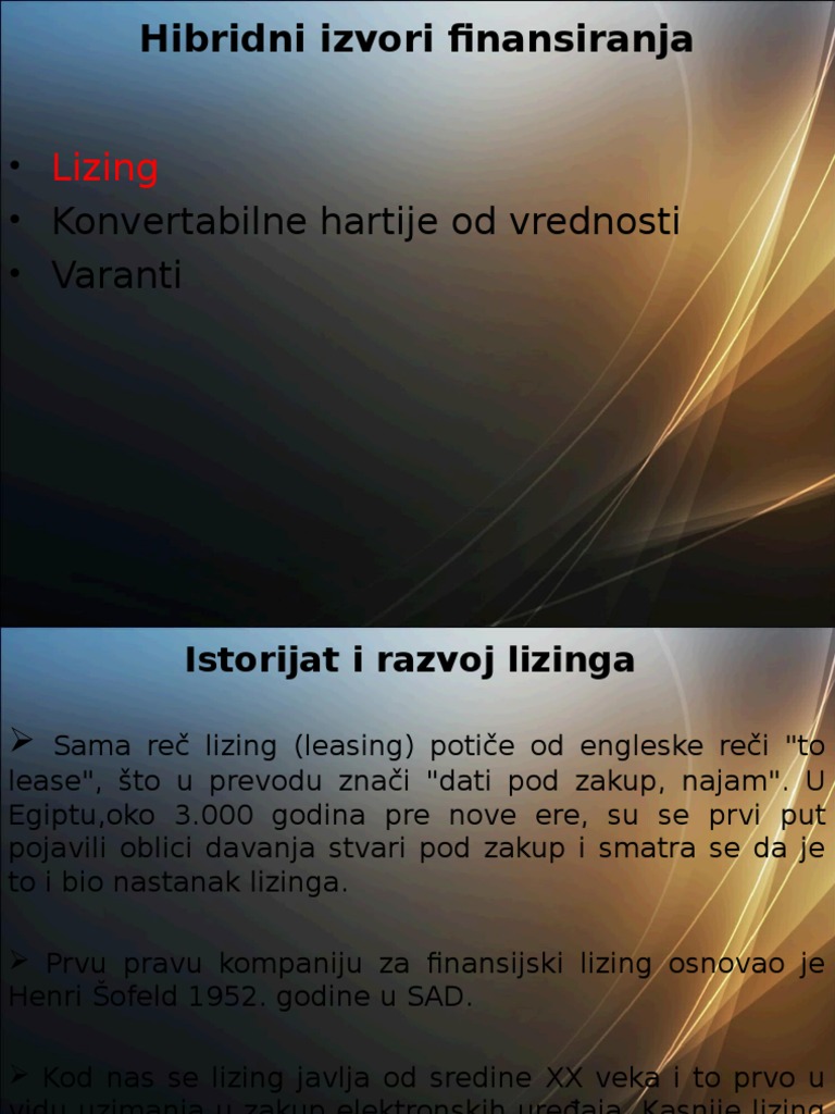 LIZING | PDF