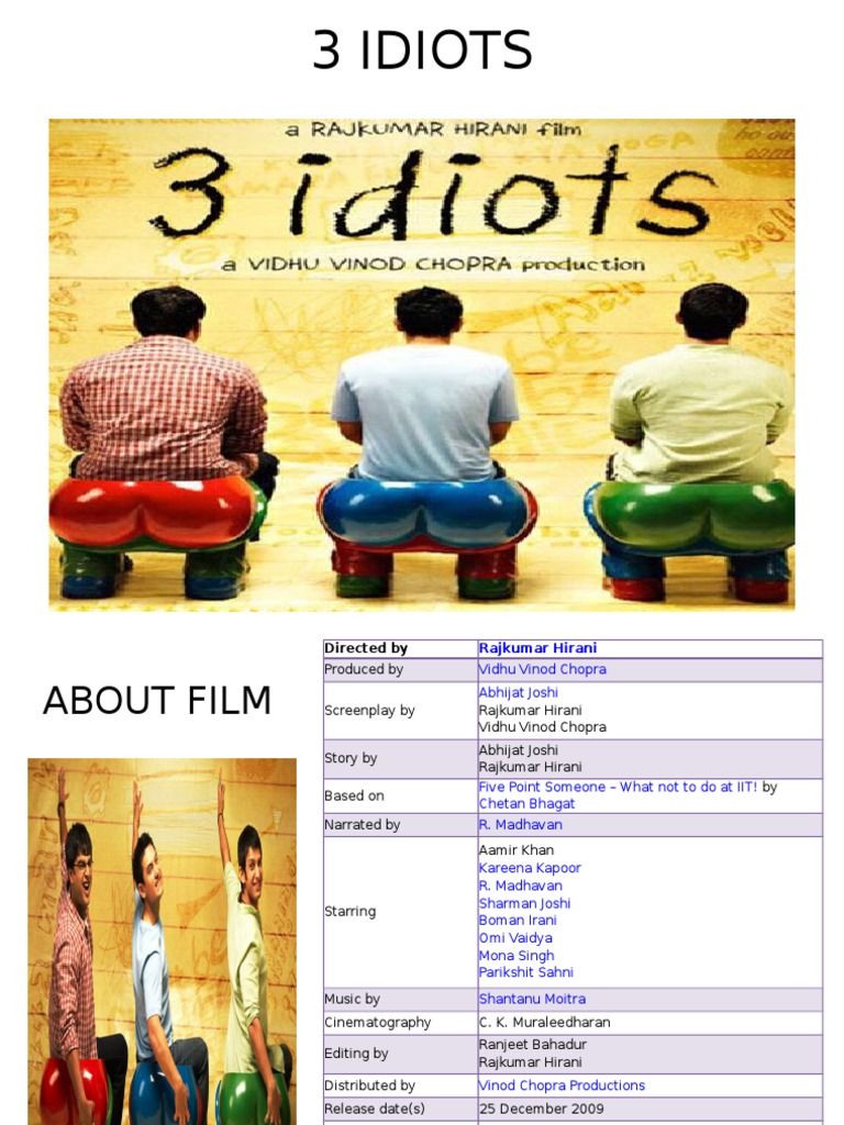3 Idiots | Download Free PDF | Film Production Districts | Cinema Of India