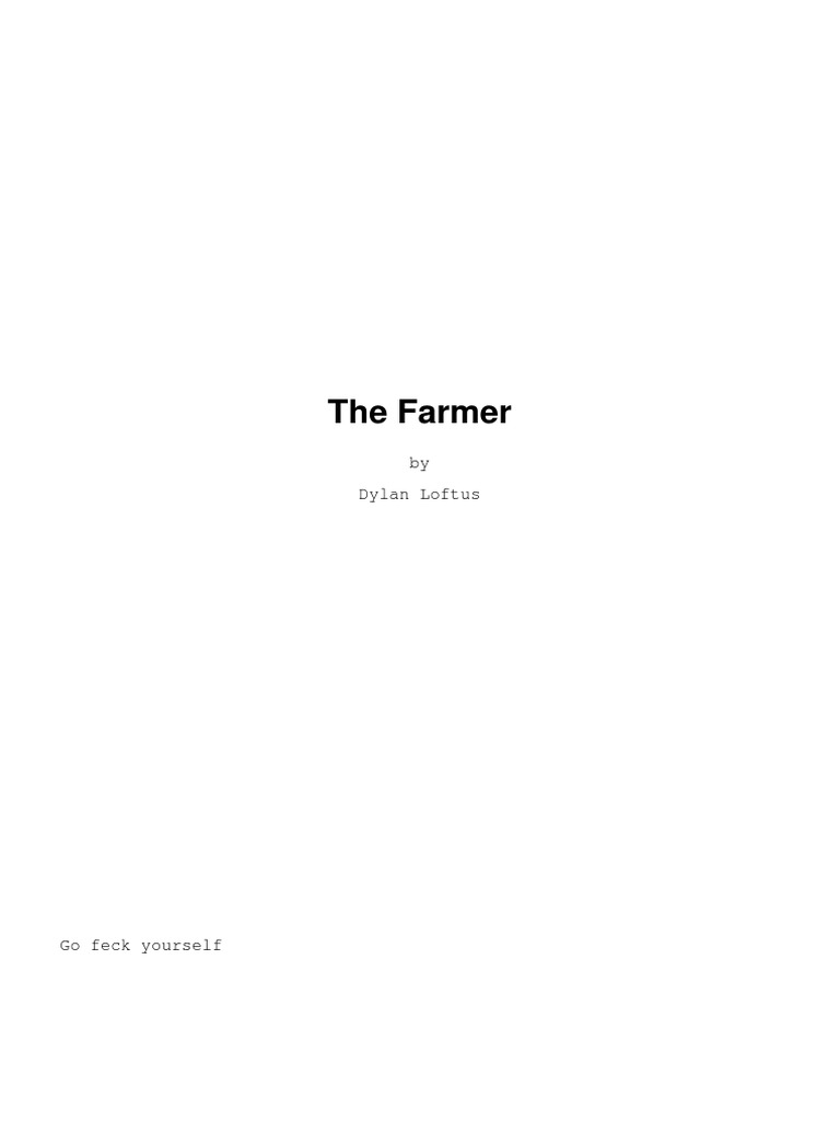 The Farmer PDF | PDF