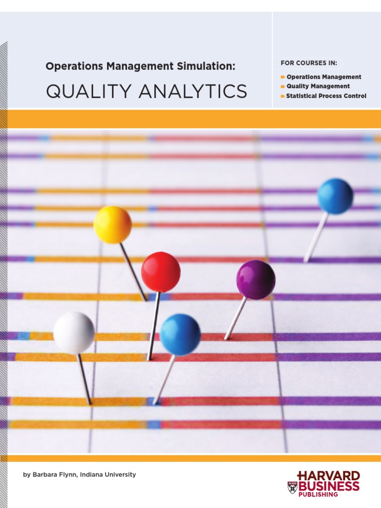 Quality Analytics Simulation Guide | PDF | Simulation | Operations Management