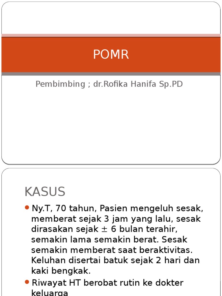 POMR | PDF