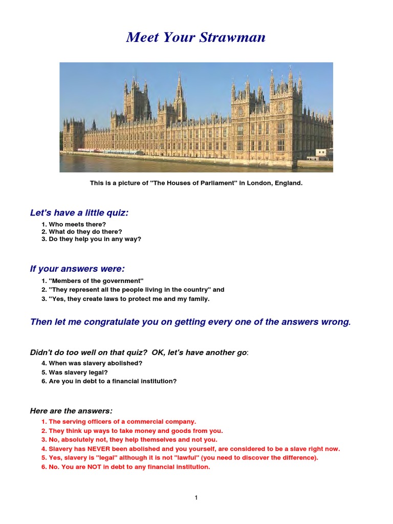 Straw Man | PDF | Debits And Credits | Banks