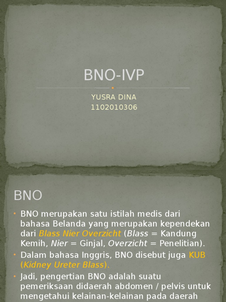Bno Ivp | PDF