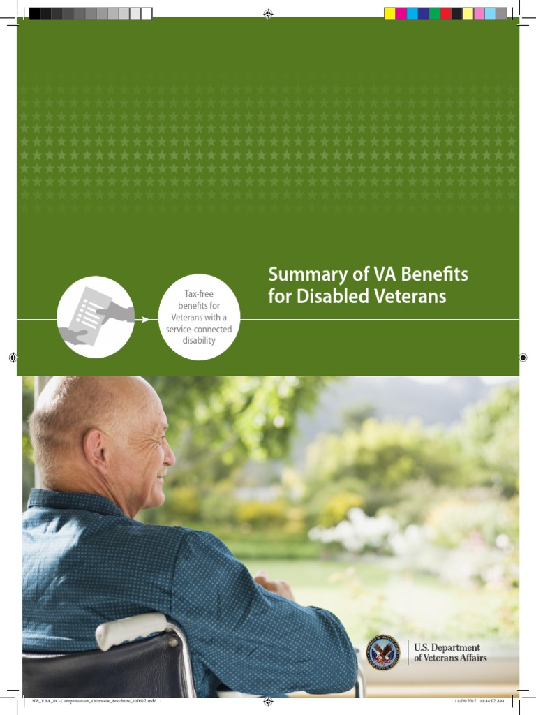Summary of Va Benefits For Disabled Veterans | PDF | United States ...