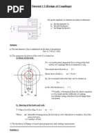 Machine Design Problems With Solutions | PDF | Belt (Mechanical ...