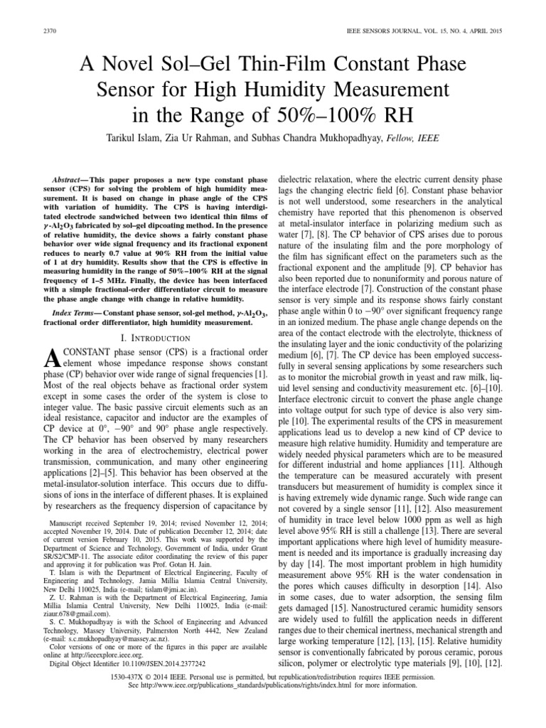 Constant Phase Element | PDF | Capacitor | Electrical Impedance