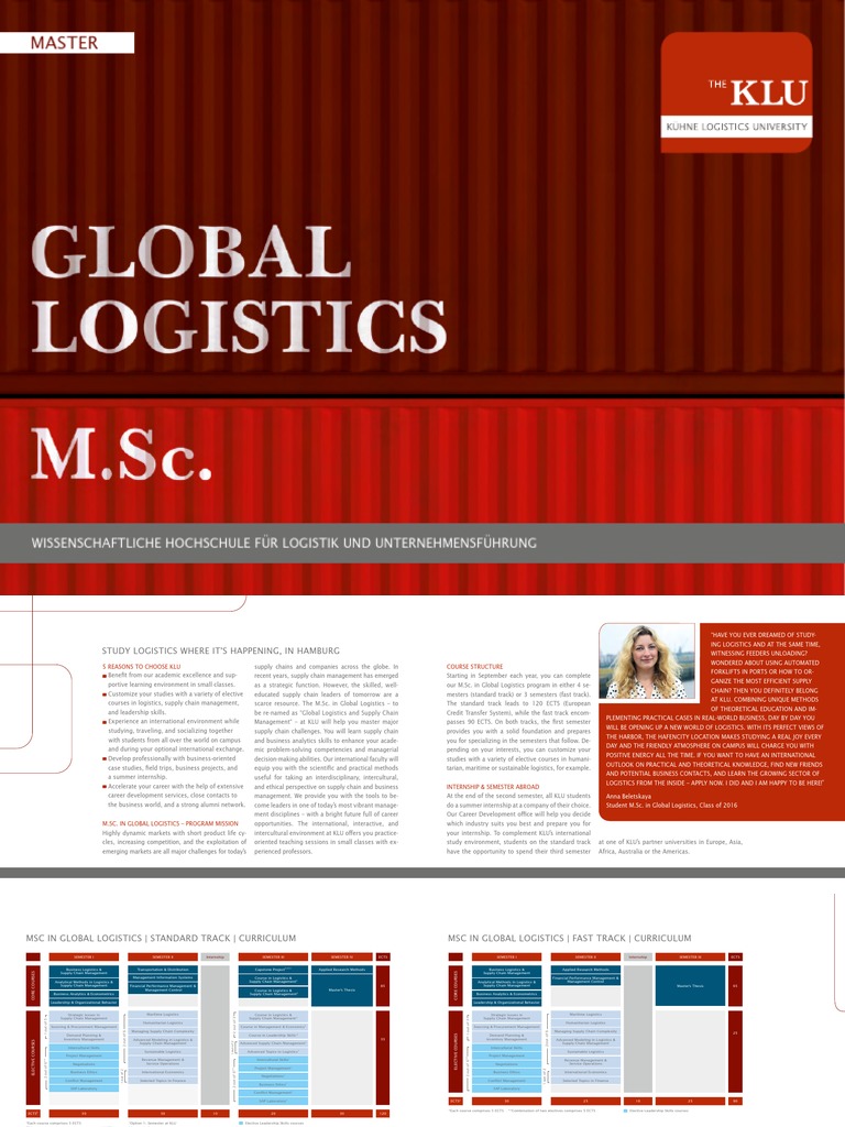Master Logistics Brochure | PDF | Supply Chain Management | Logistics