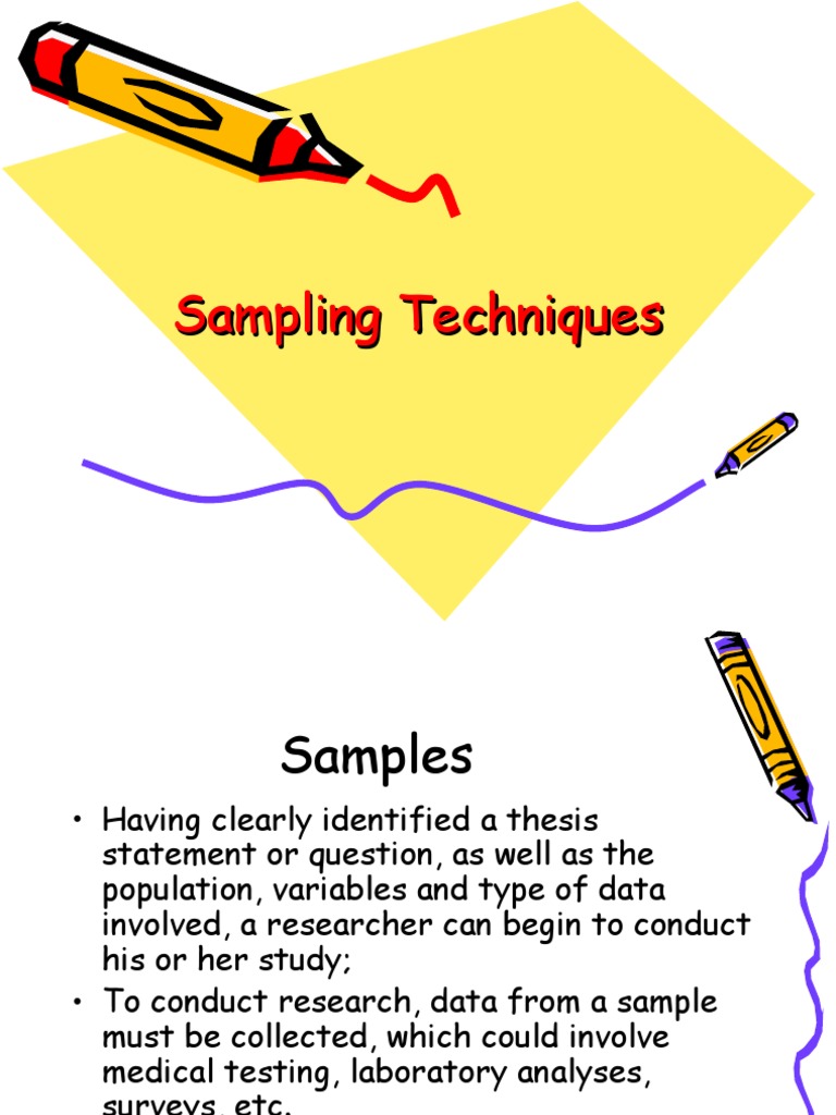 Random Sampling Techniques Guide | PDF | Sampling (Statistics) | Randomness
