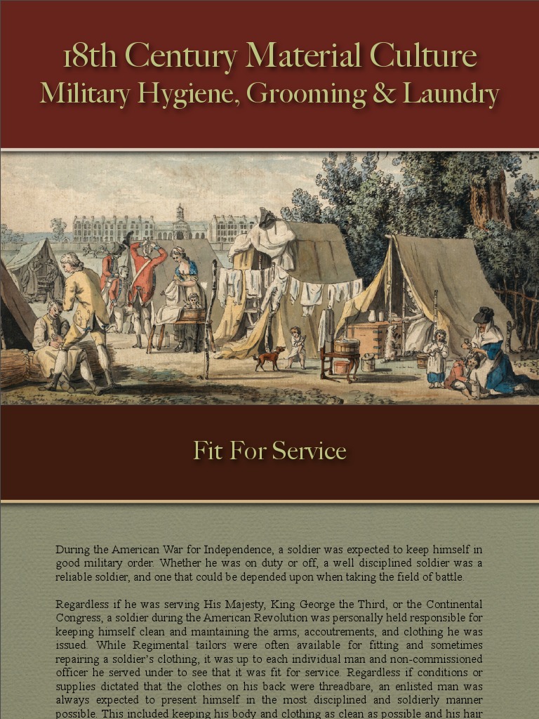 Military - Soldier Hygiene, Grooming & Laundry | PDF | Regiment | Clothing