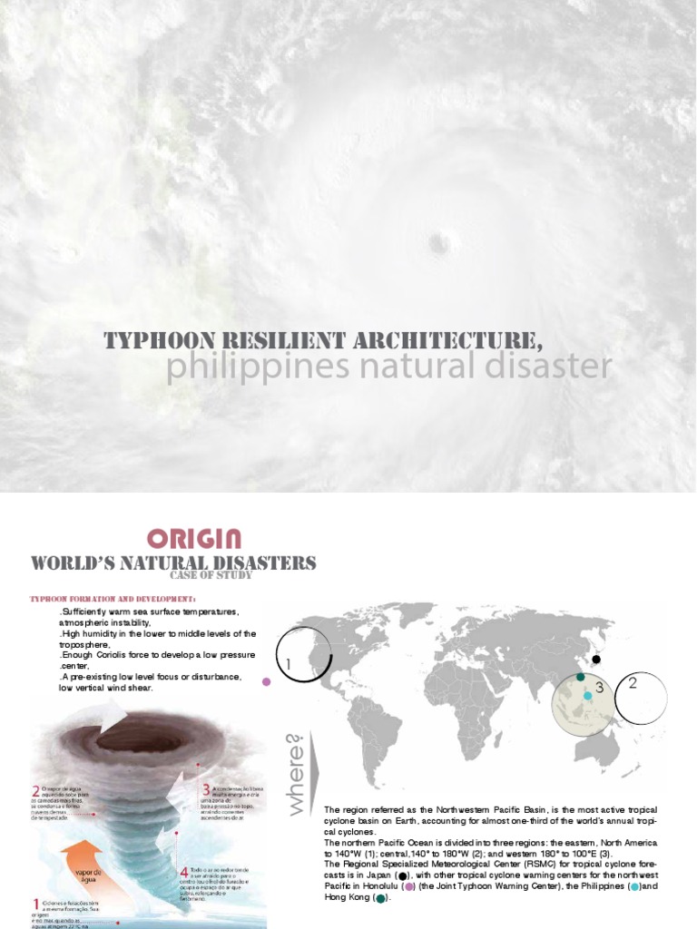 Philippines Natural Disaster: Typhoon Resilient Architecture | PDF | Typhoon | Tropical Cyclones