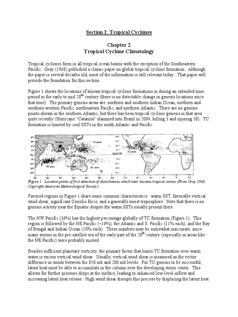 Introduction To Tropical Cyclones - Hennon | PDF | Eye (Cyclone ...