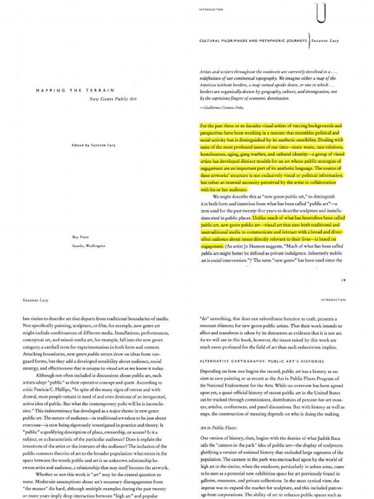 Mapping The Terrain | PDF | Museum | Genre