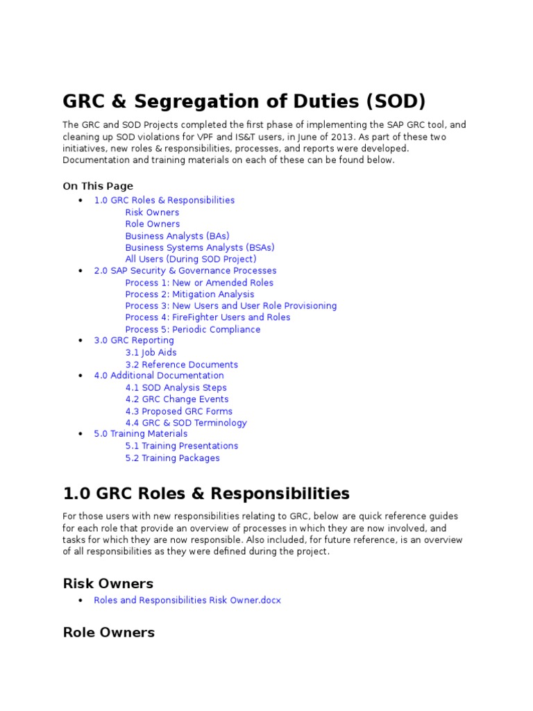 GRC Guide Note | PDF | Information Technology | Information Technology Management