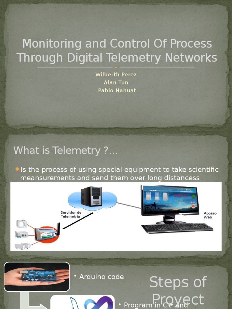 Monitoring Industrial Processes Through Digital Telemetry Networks ...