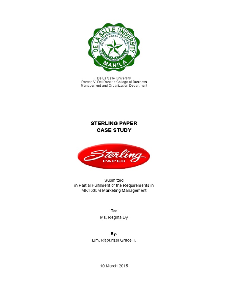 Sterling Paper Company Overview | PDF | Paper And Packaging Product ...