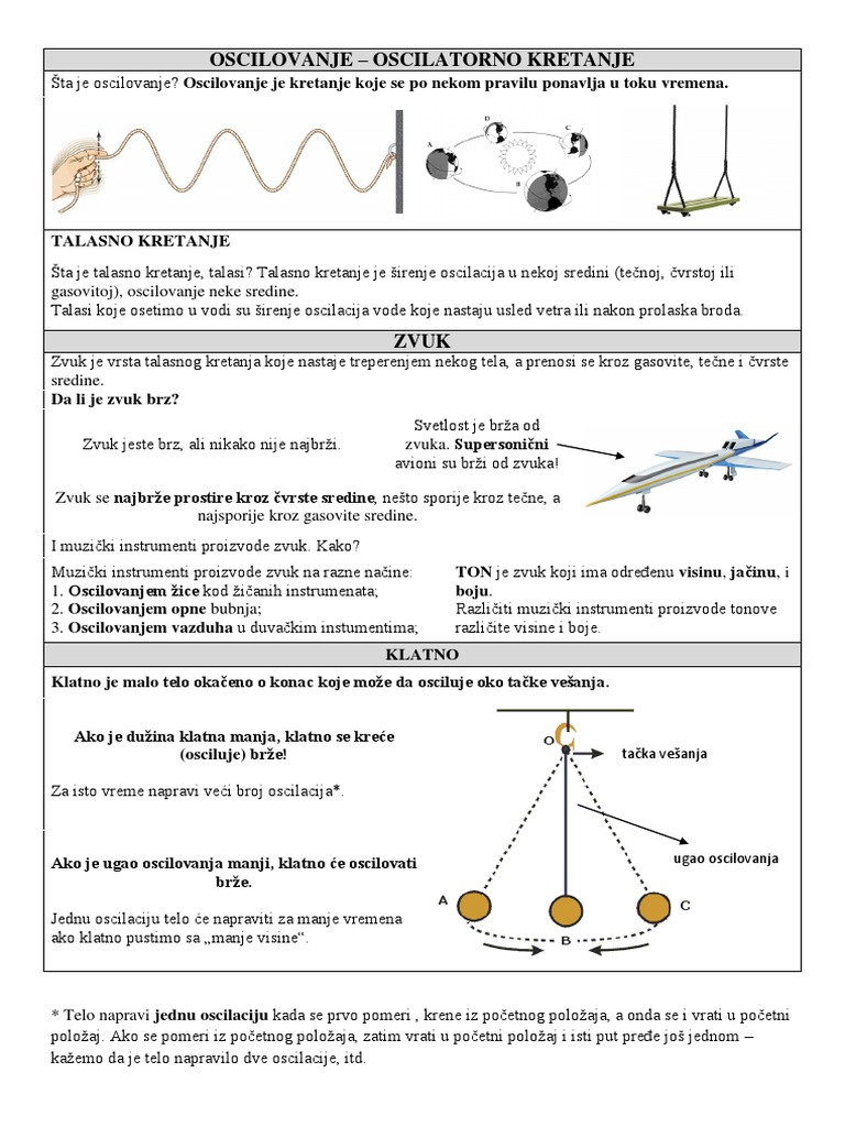 Oscilovanje | PDF