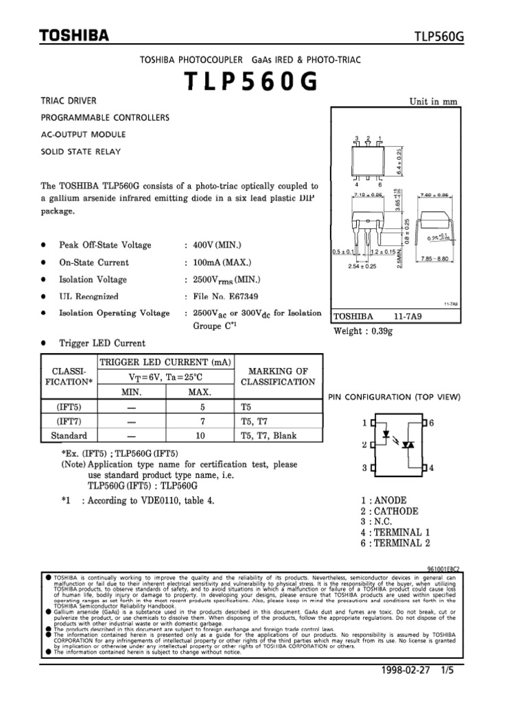 TLP 560 | PDF