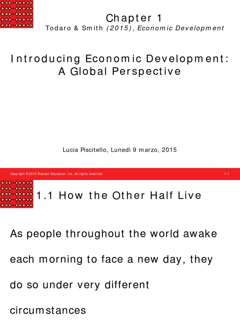 An Introduction To Economic Development | PDF | Millennium Development ...