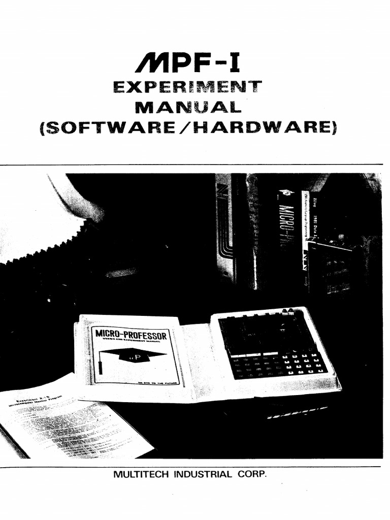 MPF 1 ExperimentManual | PDF