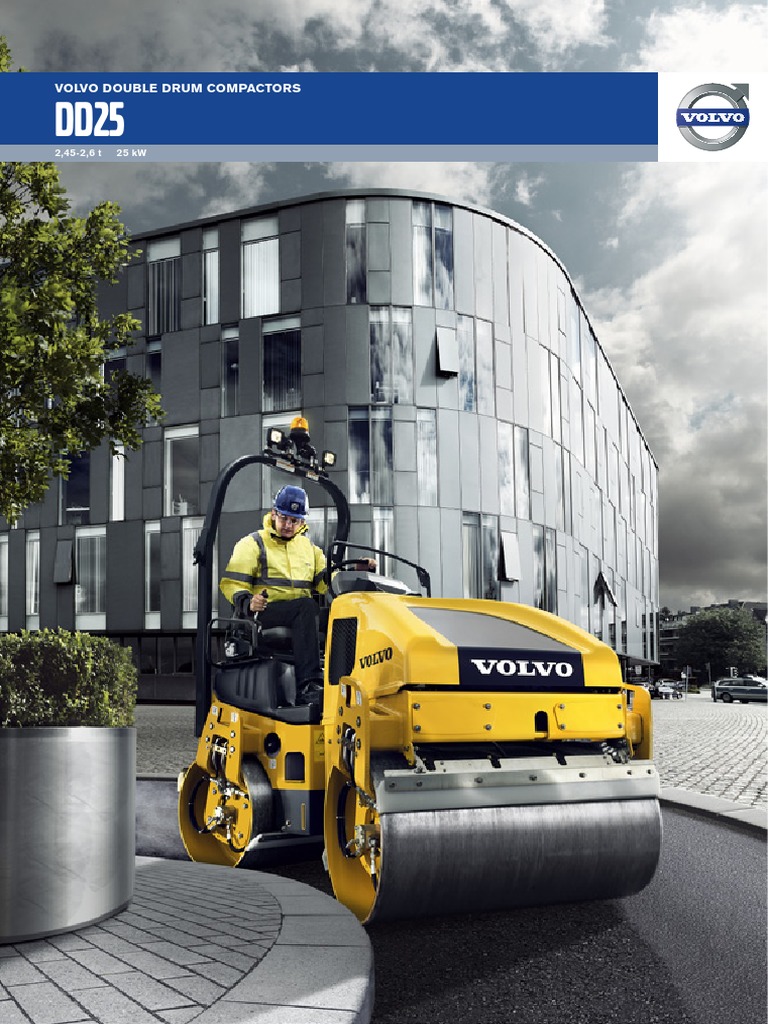 Volvo Double Drum Compactors | PDF | Engines | Drum Kit